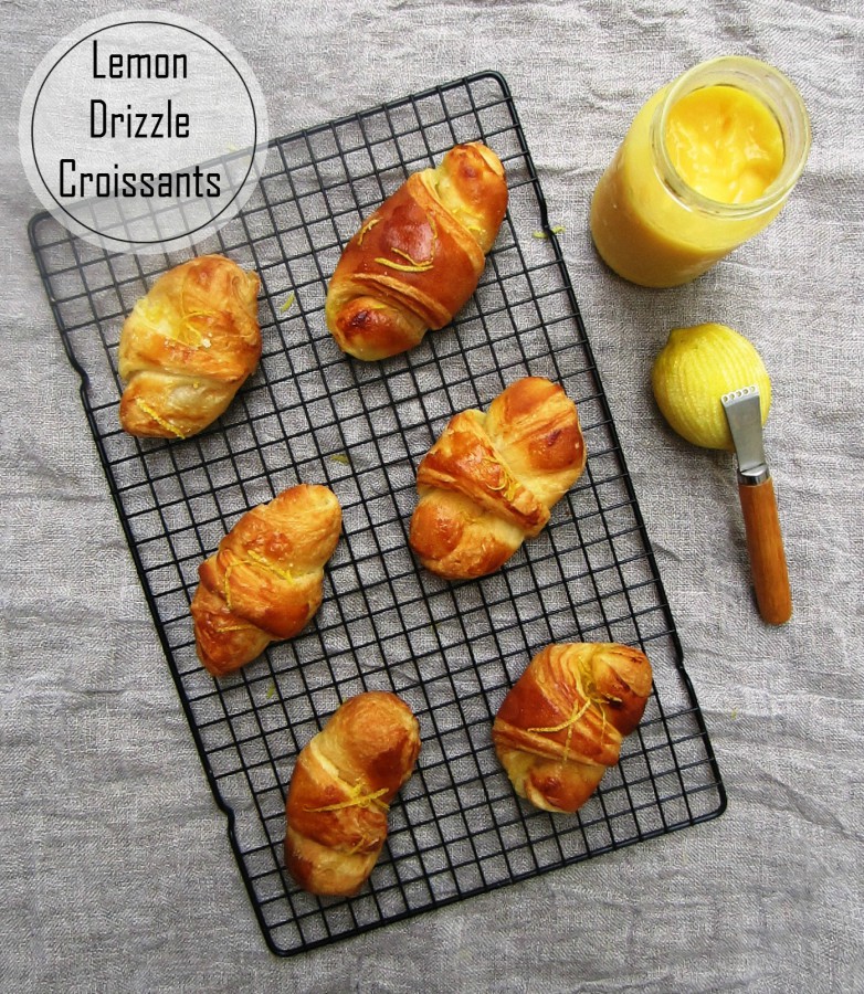 Lemon Drizzle Croissants