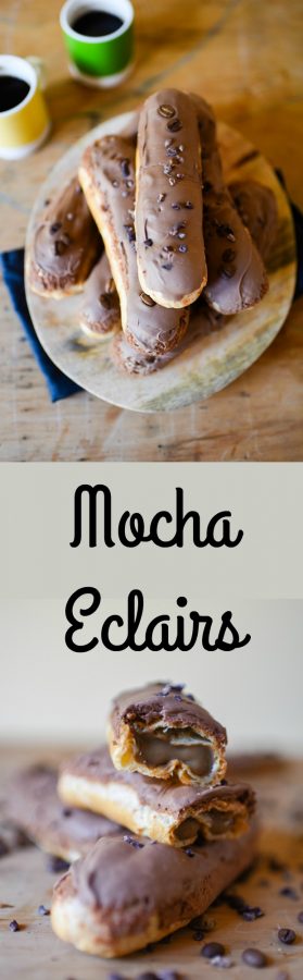 Mocha Eclairs - Patisserie Makes Perfect