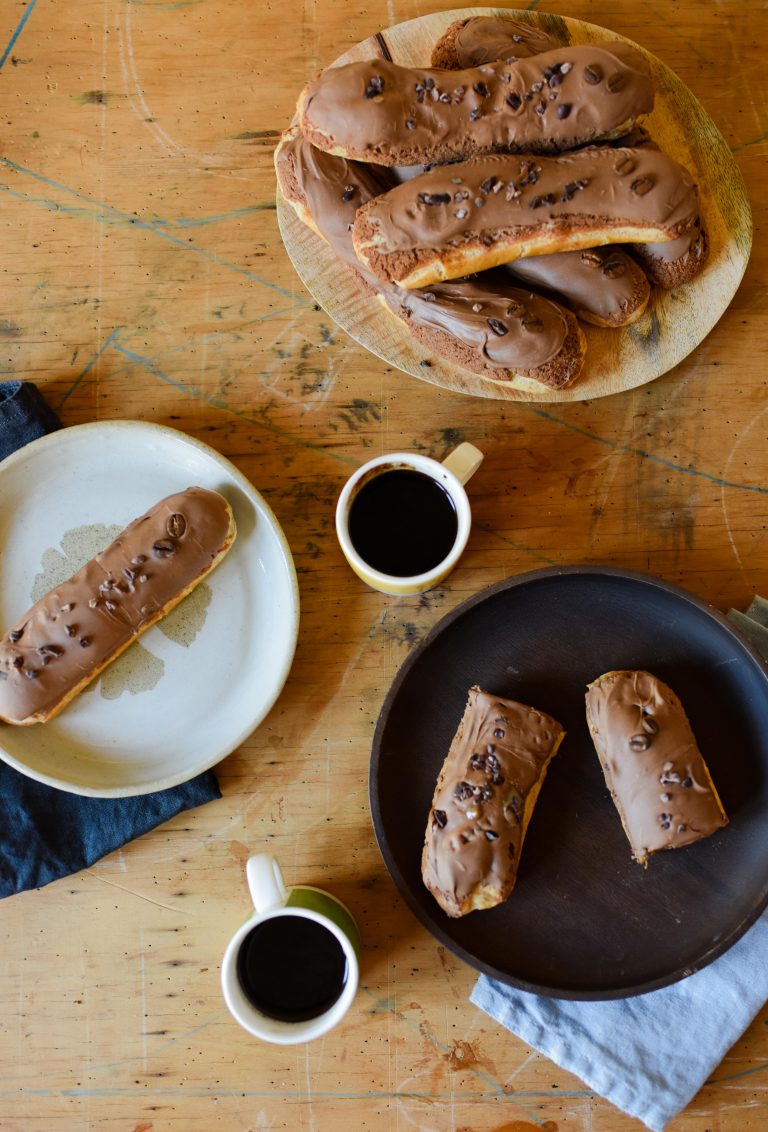 Mocha Eclairs - Patisserie Makes Perfect