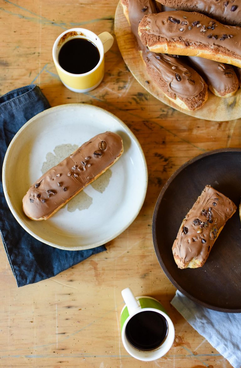 Mocha Eclairs - Patisserie Makes Perfect