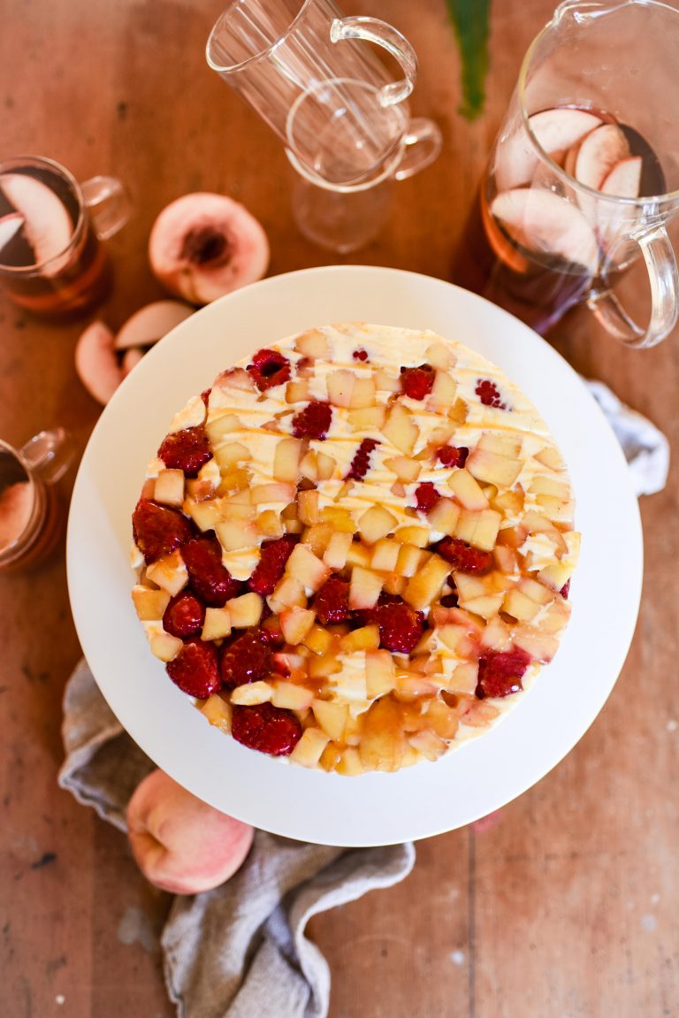 Raspberry & Peach White Chocolate Dacquoise + Adagio Teas Giveaway ...