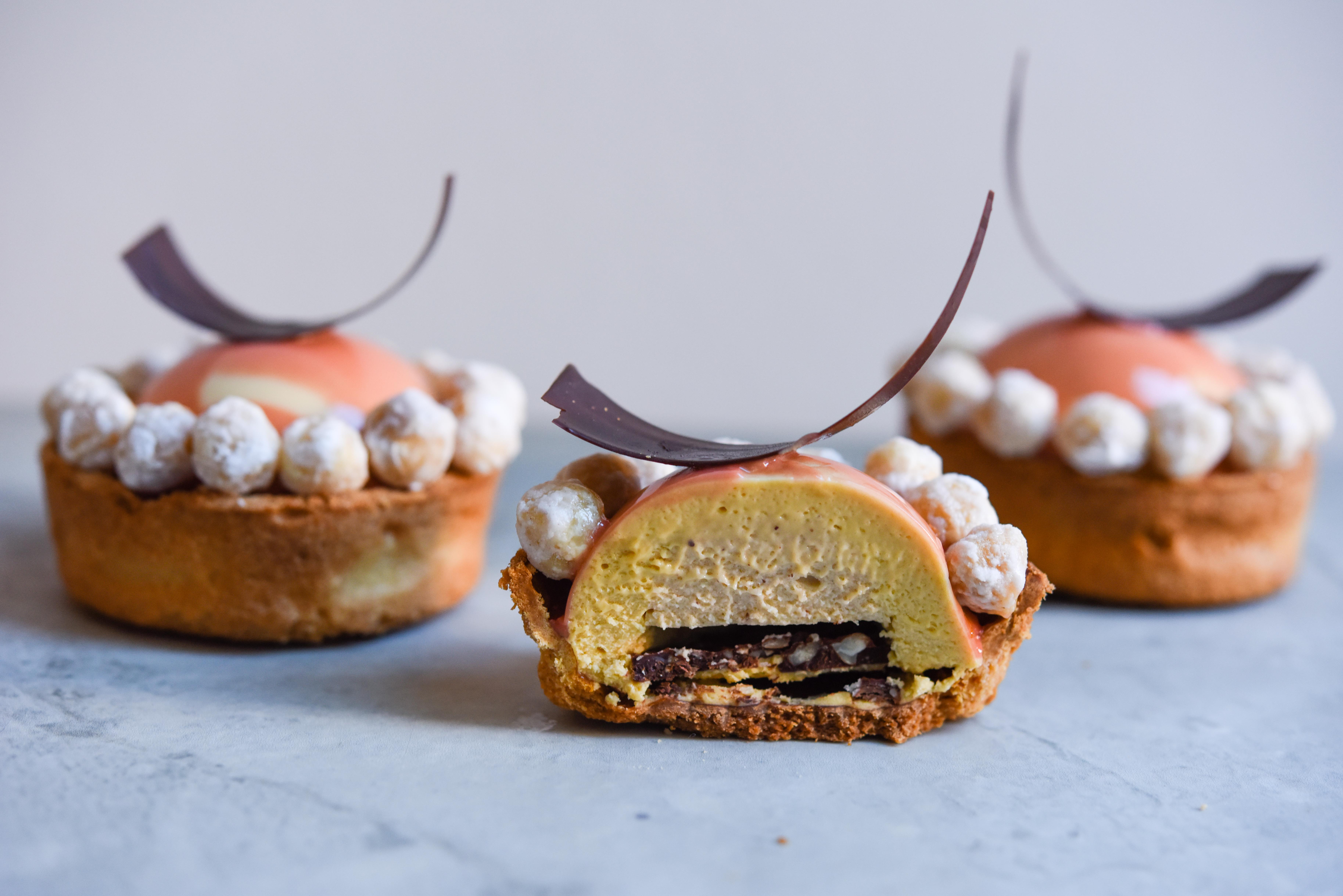 Valrhona Dulcey Hazelnut Entremet - Patisserie Makes Perfect
