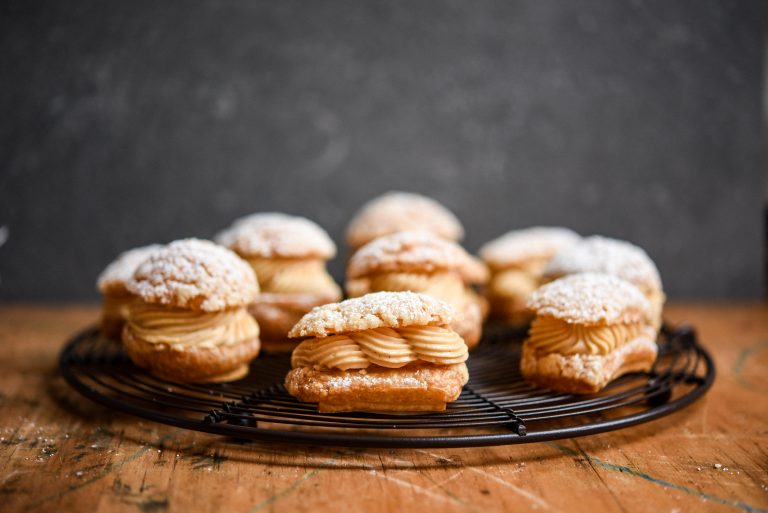 How To Create The Ultimate Hazelnut Praline Choux Buns - Patisserie ...