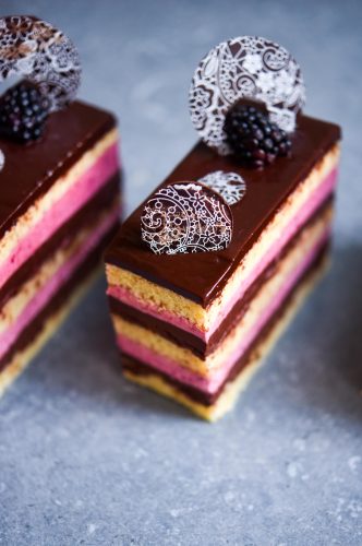 Create the most beautiful opera cake ever - Patisserie Makes Perfect
