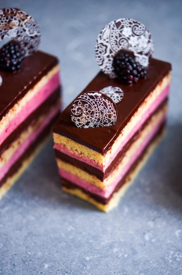 Create the most beautiful opera cake ever - Patisserie Makes Perfect