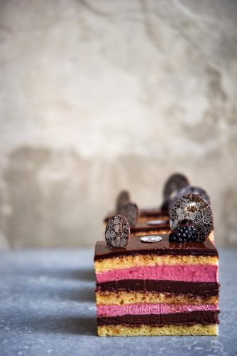 Create the most beautiful opera cake ever - Patisserie Makes Perfect