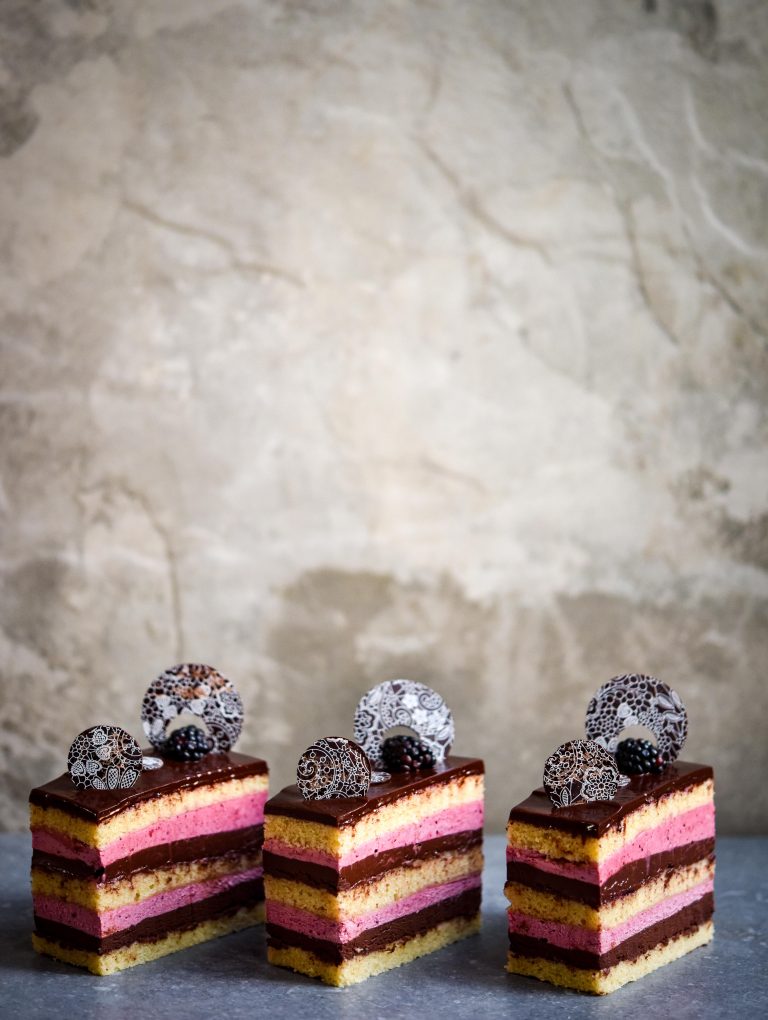 Create the most beautiful opera cake ever - Patisserie Makes Perfect