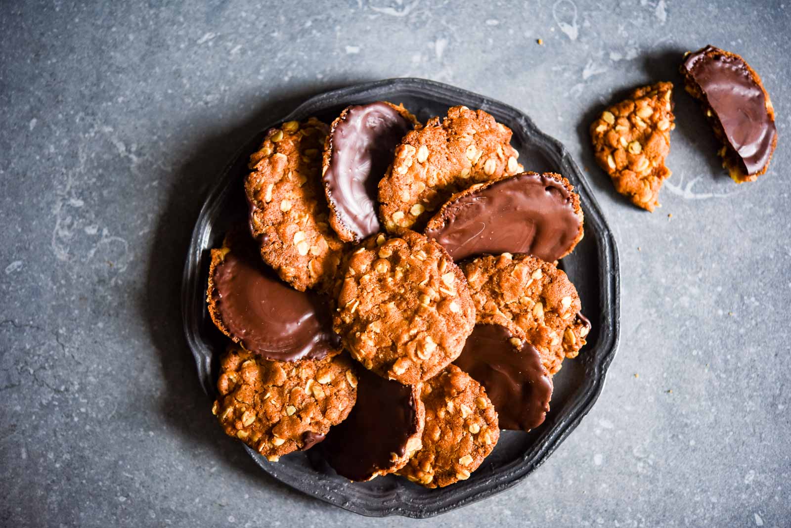 Homemade Chocolate Hobnobs - Patisserie Makes Perfect
