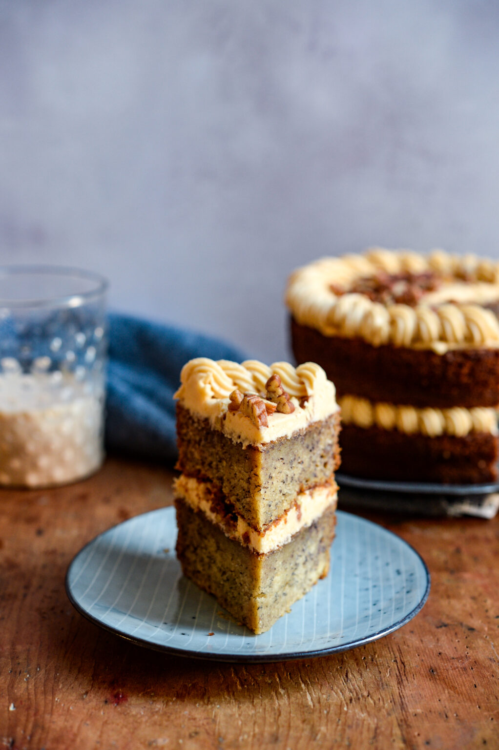 Super easy Amarula banana cake - Patisserie Makes Perfect