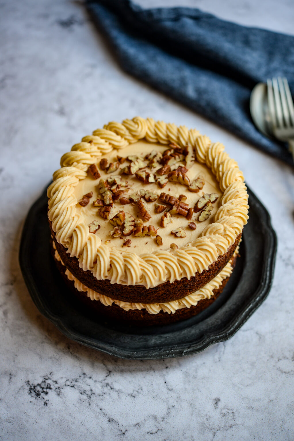 Super easy Amarula banana cake - Patisserie Makes Perfect