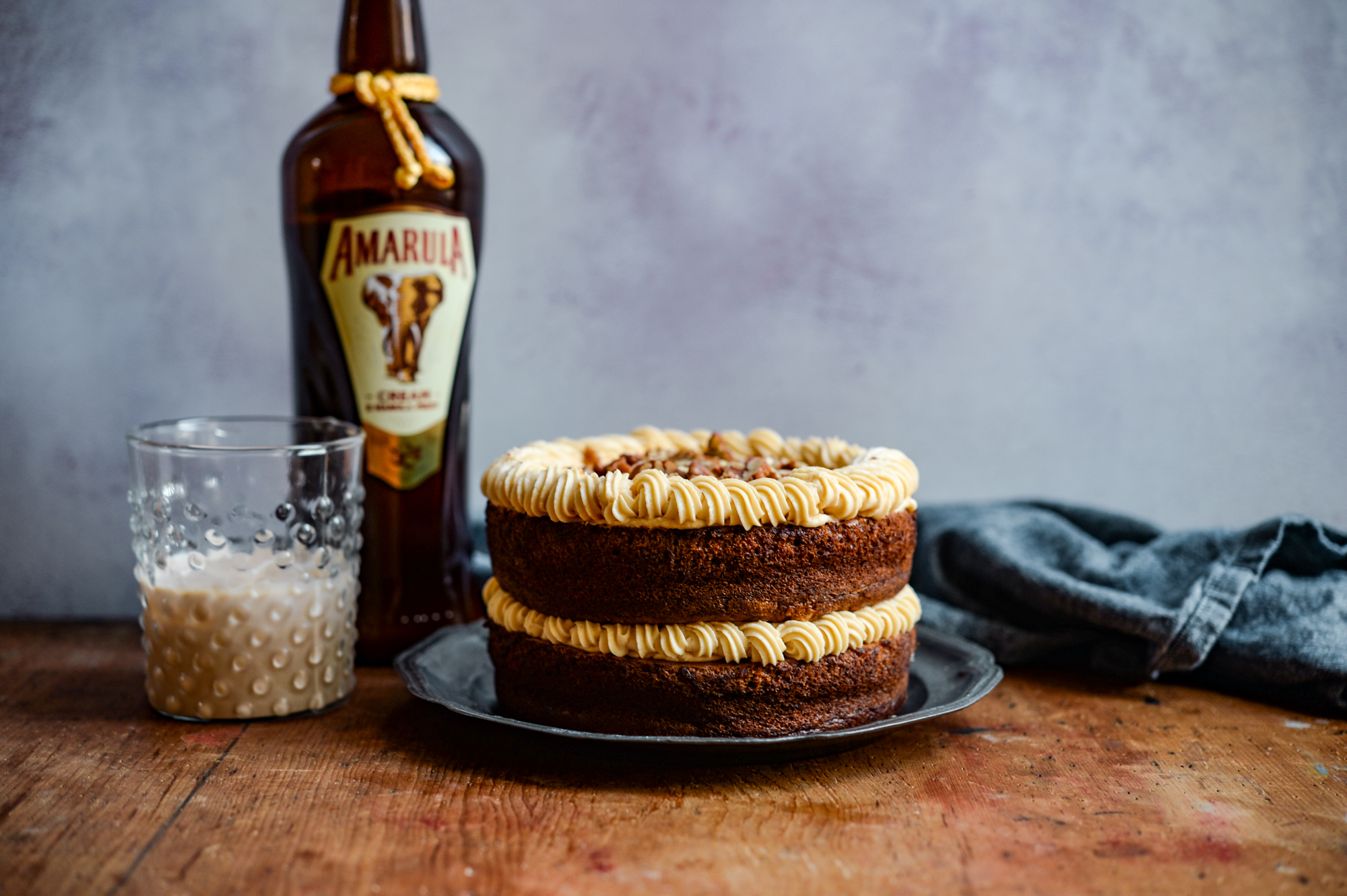 Super easy Amarula banana cake - Patisserie Makes Perfect