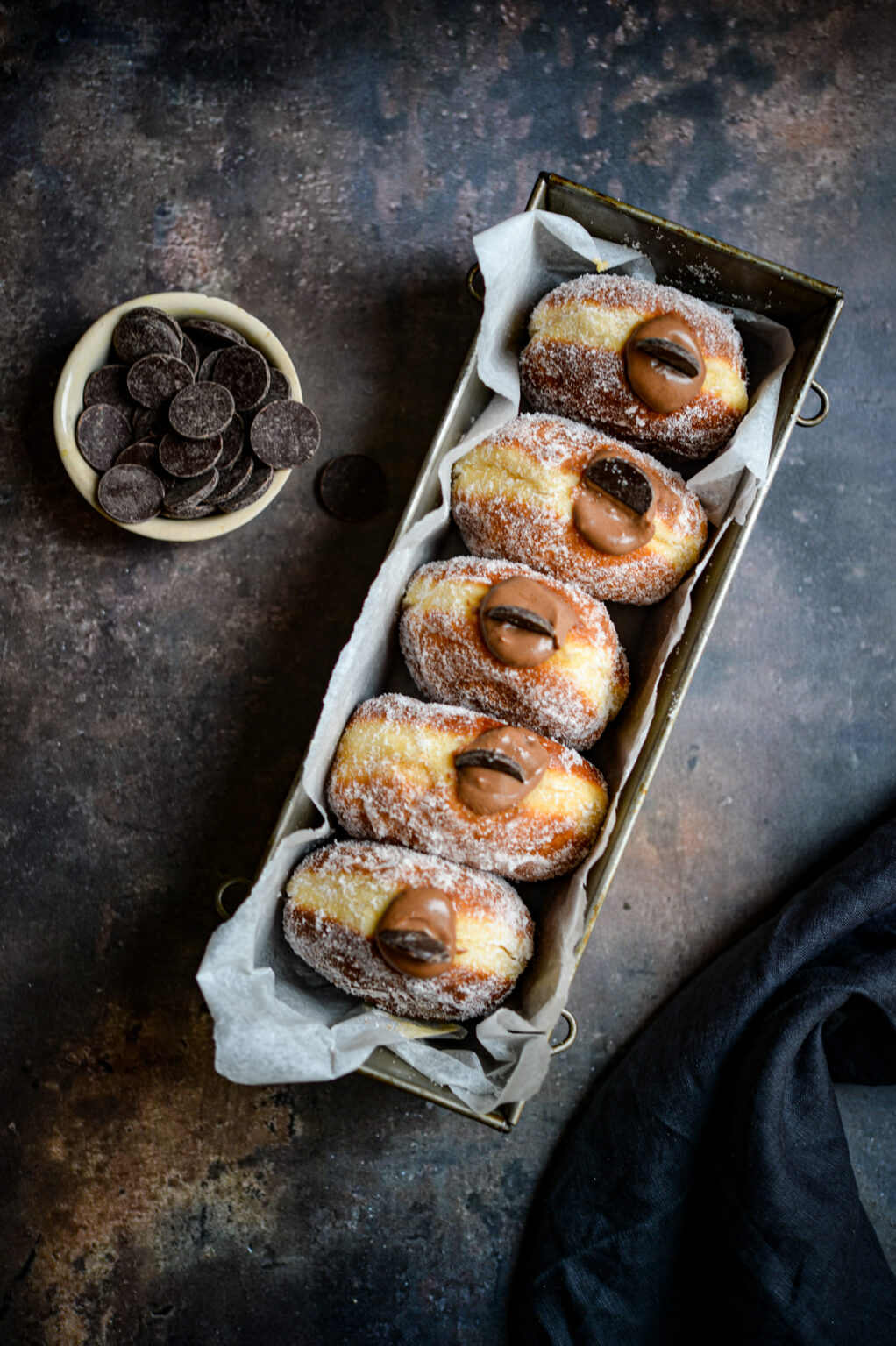 The best ever Chocolate Cream Doughnuts - Patisserie Makes Perfect
