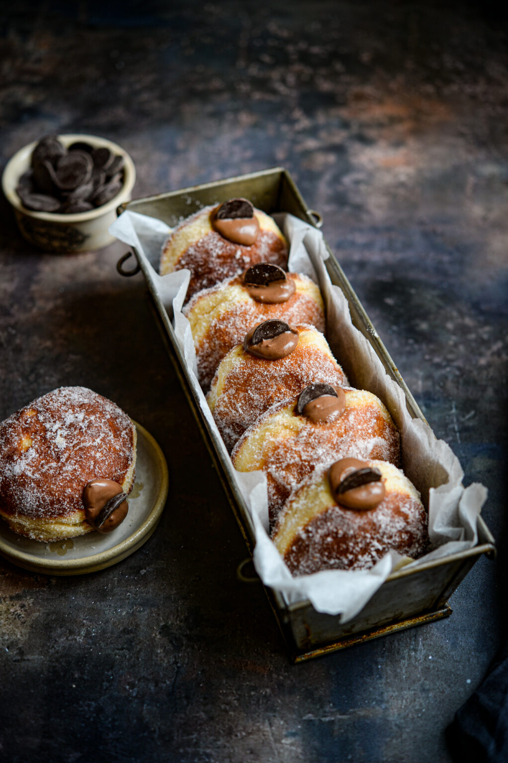 The best ever Chocolate Cream Doughnuts - Patisserie Makes Perfect