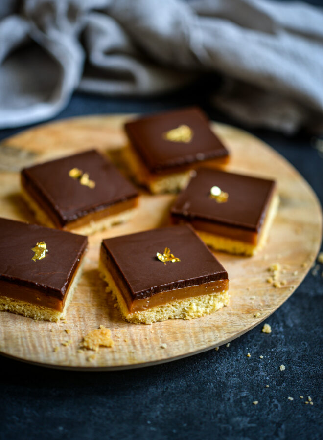 The best salted caramel millionaire's shortbread - Patisserie Makes Perfect