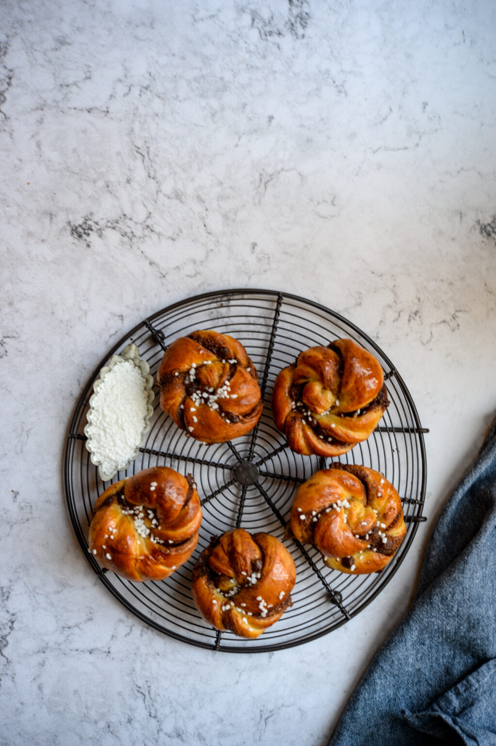 Ultimate Chocolate Chip Cinnamon Buns - Patisserie Makes Perfect
